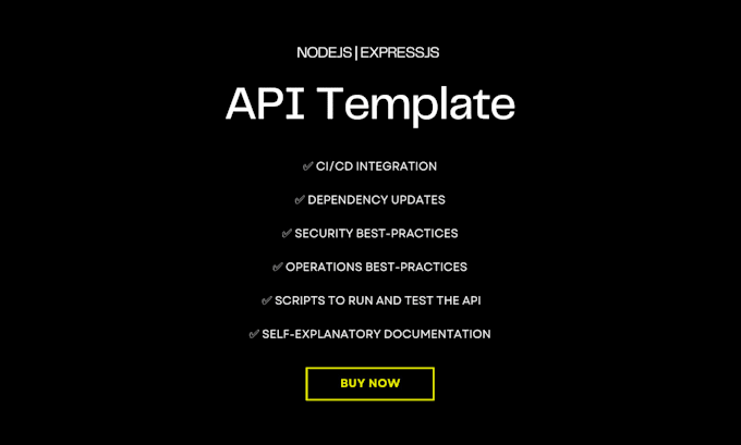Deliver a high quality template for a javascript api by Stfsy_ | Fiverr