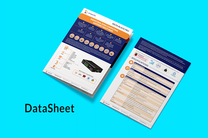 Design a professional and eye catching datasheet by Bhupi733 | Fiverr