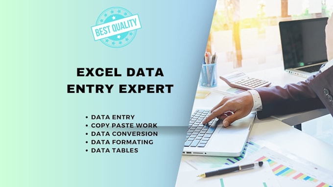 Professional excel data entry expert by Webkingtech | Fiverr