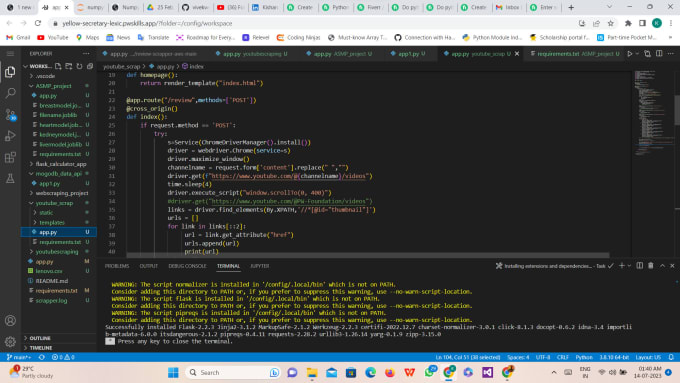 Create A Crud Rest Api For You In Python Using Flask By Kishan422003 Fiverr