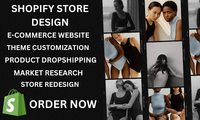 Shopify store design, redesign shopify website, ecommerce dropshipping by Marveydigitals | Fiverr