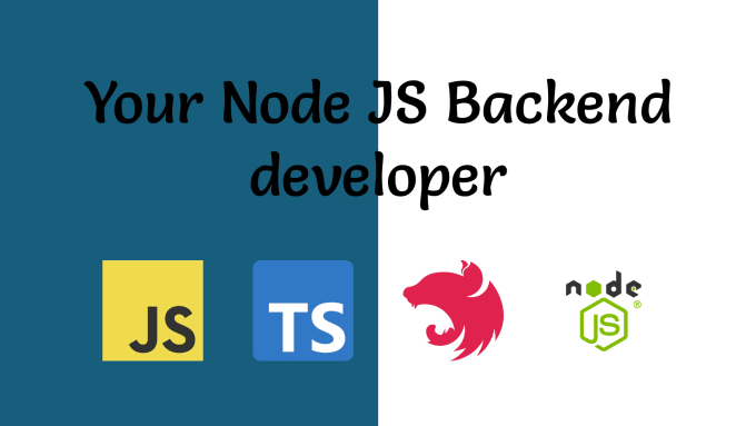 Be your nodejs developer to build your api and backend by Belkhalid ...
