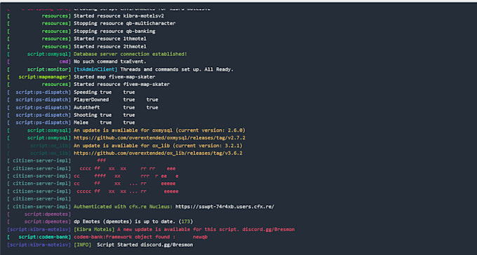 Show u qbcore server with premium scripts cfx account by Flavio_silva96 ...