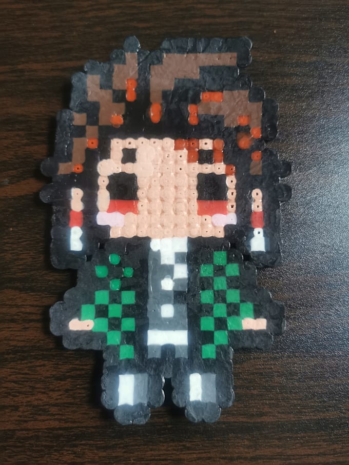 Perler bead creation pixel art by Rafael_chandia | Fiverr