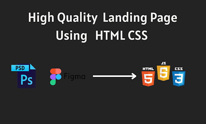 Convert figma , psd to html css by Dewmini27 | Fiverr