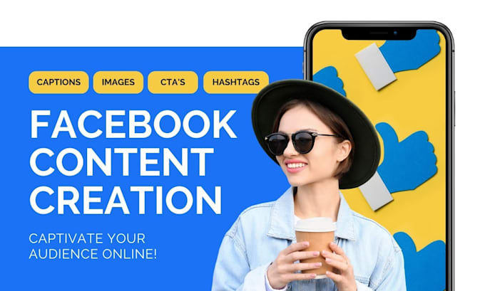 Craft facebook content that leaves an impression by Sandy_socials | Fiverr