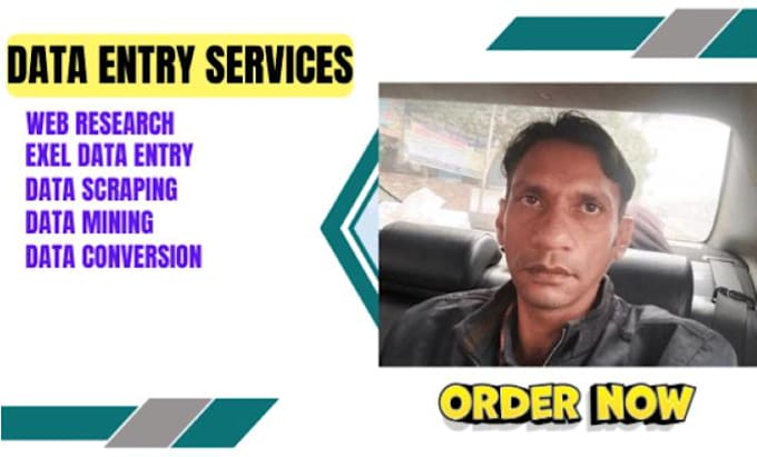 Do data entry, excel data cleaning, copy paste, web scraping by Hasanparvez830 | Fiverr