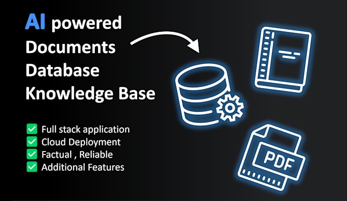 Create ai powered knowledge base by Adithya_s_k | Fiverr