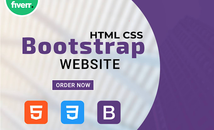 Design fully responsive html css bootstrap website by Ahmed_wadaf | Fiverr Design fully responsive html css bootstrap website by Ahmed_wadaf | Fiverr