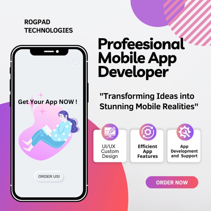 Develop mobile apps using flutter, expert flutter developer by Rogpad ... Develop mobile apps using flutter, expert flutter developer by Rogpad ...