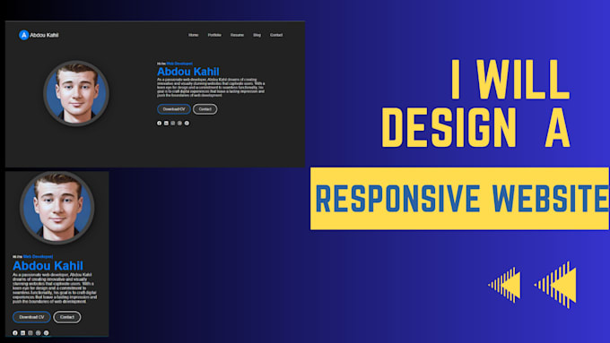 Custom Responsive Web Design For A Seamless User Experience By Abdoukhl