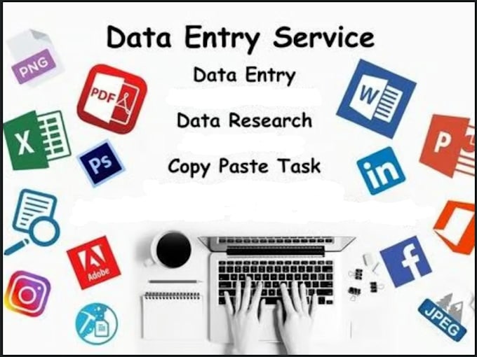 Be your professional data entry expert for excel, word, and copy paste ...