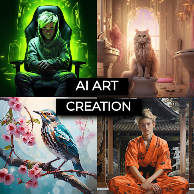 Create stunning ai art for you by Spar7an__ | Fiverr