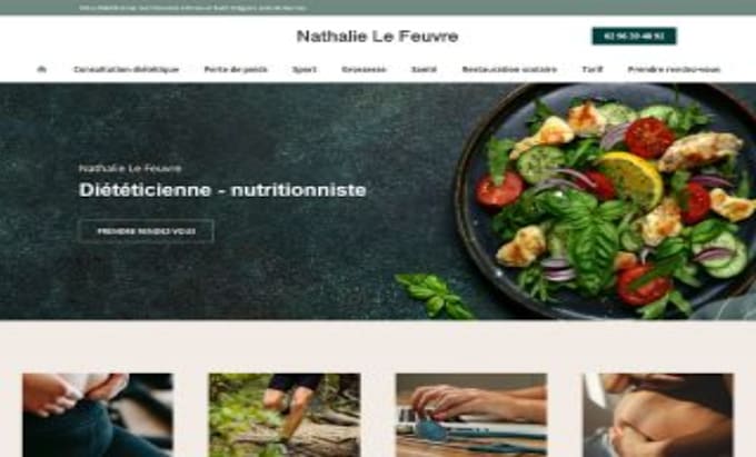 Create responsive html, css landing page design in 24h by Moukrime | Fiverr