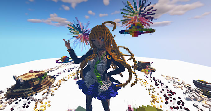 Make a unic skywards map for your minecraft server