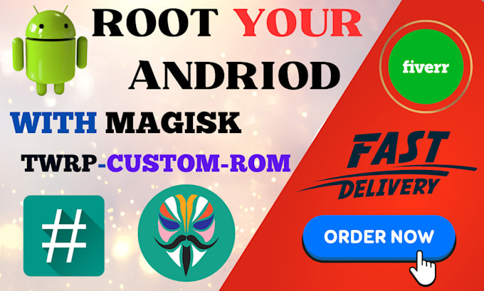 Root your android with magisk and supersu by Meharvi_graphiz | Fiverr