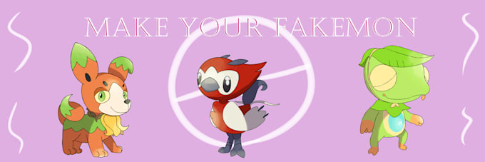 Draw your own fakemon by Delibirdmain | Fiverr