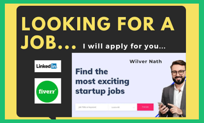 Apply suitable job according to your profile by Wilver_nath | Fiverr