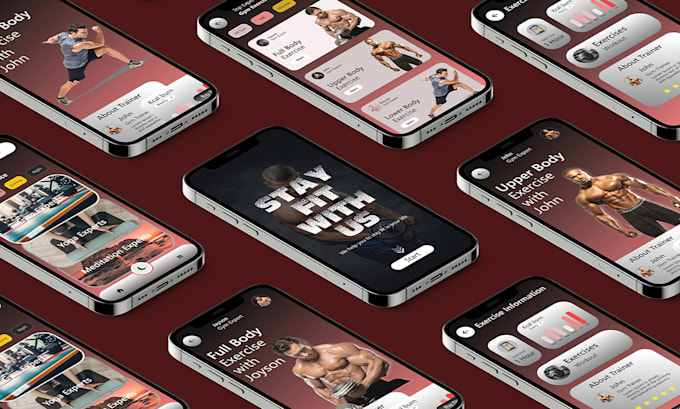 Design unique mobile app ui ux in figma xd by Its_sohail5325 | Fiverr