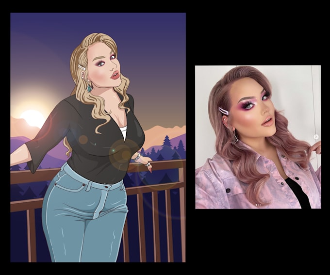 Make cartoons from photos by Mayelyndon | Fiverr