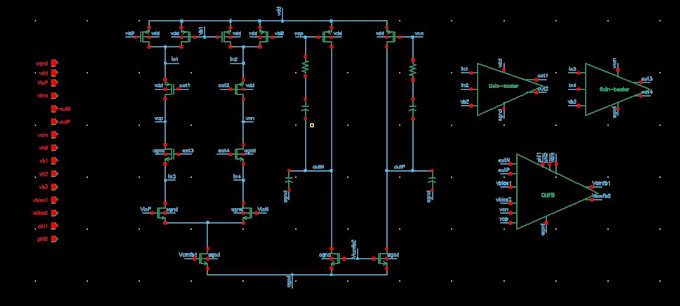 Design and implement the circuit ,layout in cadence by Talhasaeed48 ...