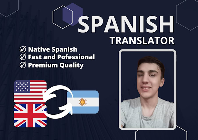 Translate english to spanish with perfect grammar by Matias_gue | Fiverr