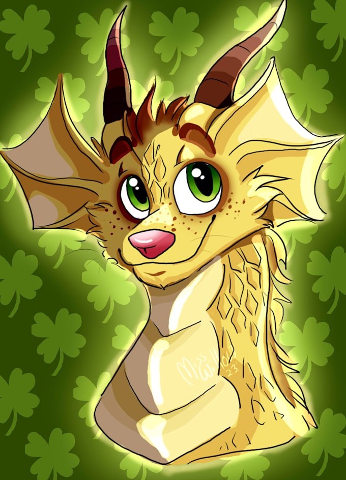 Draw a profile of your original character by Artofmisswillow | Fiverr