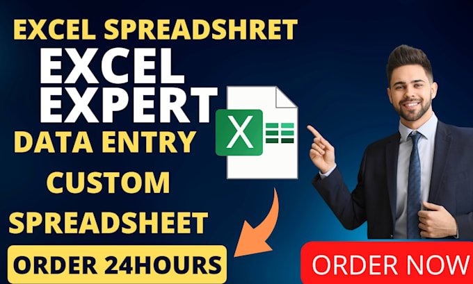 Design and create excel spreadsheet by M_usman2010 | Fiverr