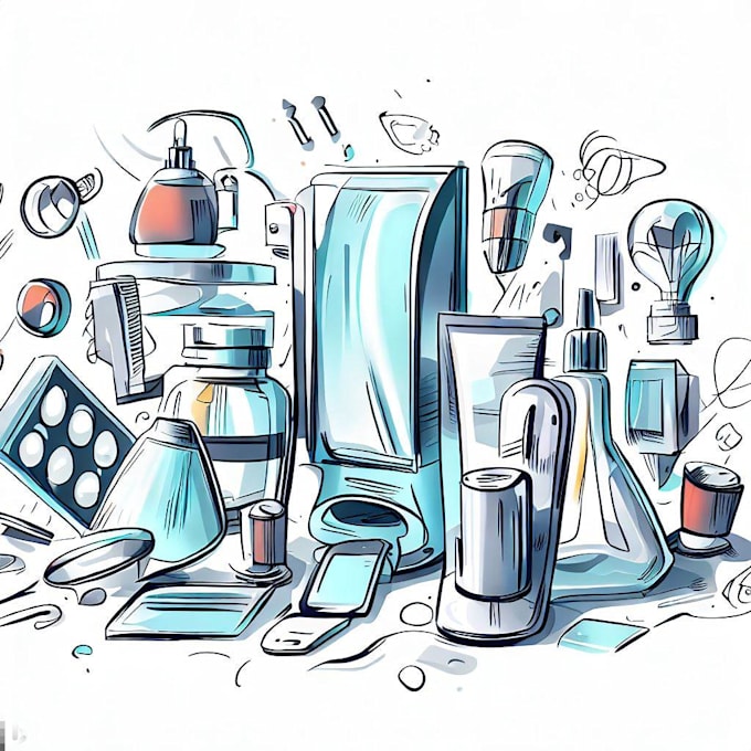 Draw product design sketches for your idea by Zendaishirak | Fiverr