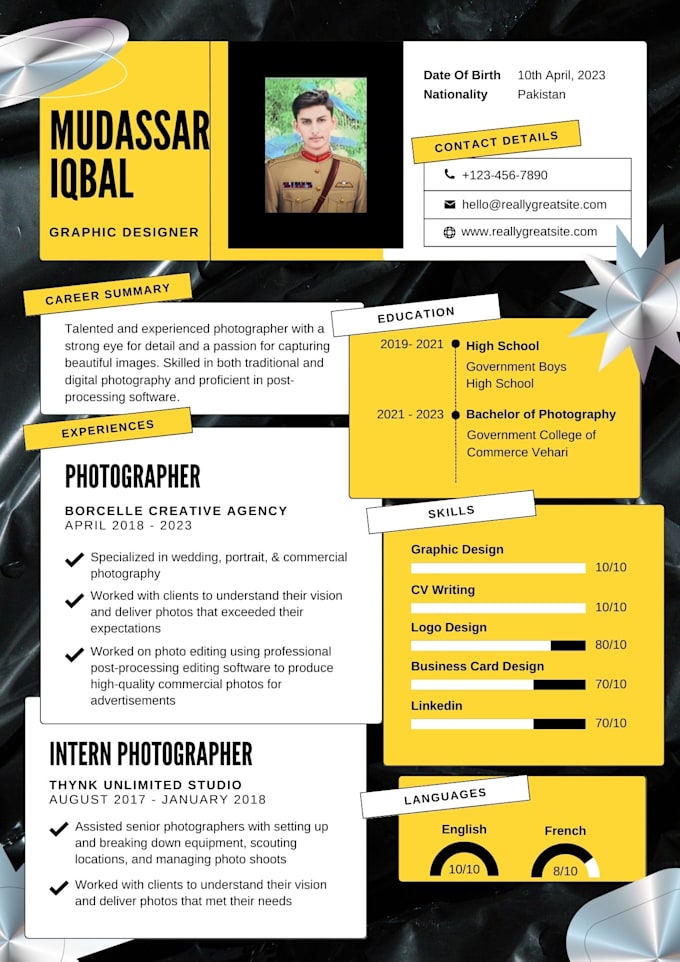 Do expert resume cv, cv designing expert and linkedin by ...