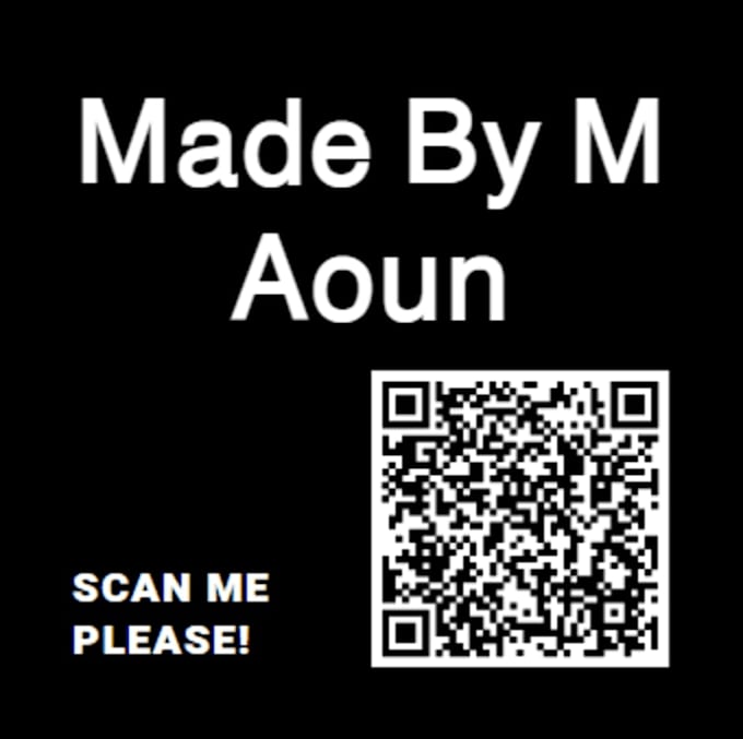 Create professional qr code with logo by Maounabbas | Fiverr