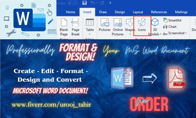 Format, design, edit or improve microsoft word documents professionally ...