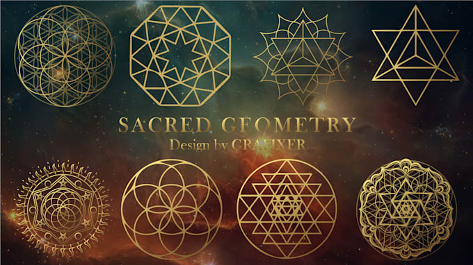 Design sacred geometry, mandala, and spiritual logo by Gra_fixer | Fiverr