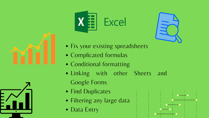 Create or correct formulas excel and google sheets by Syedroohan207 | Fiverr