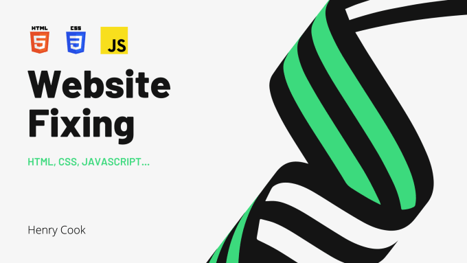 Code Html Css And Frontend Javascript By Henrycook06 Fiverr