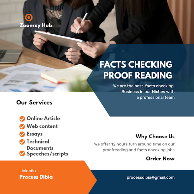 Facts check,proof read all your contents by Processdibia | Fiverr