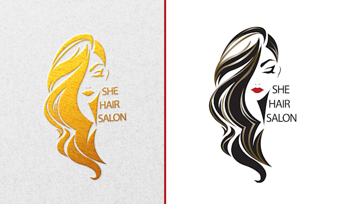 Do barber hair shop, spa and beauty salon logo design by Nabihat233 ...