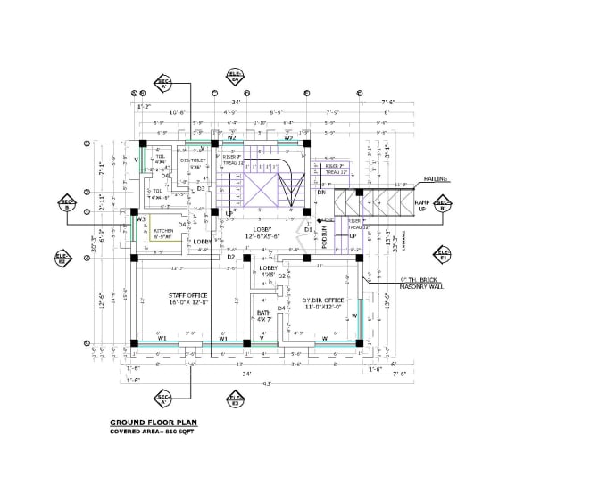 Design house architectural floor plan blueprints for city permit by ... Design house architectural floor plan blueprints for city permit by ...