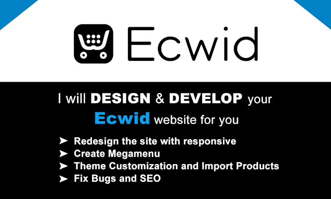 Design and develop your ecwid lightspeed ecom website by Creationmufu ...