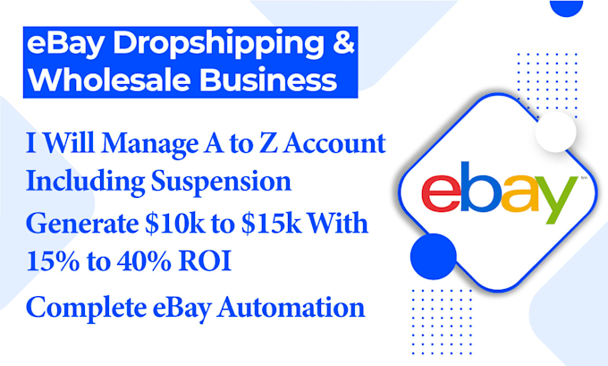 Realice negocios de dropshipping y venta al por mayor en ebay con los ...
