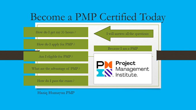 Brief about pmp and assist in your pmp application by Haziqhumayun | Fiverr