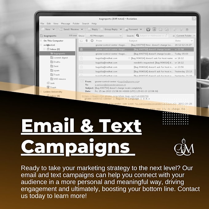 Create a series of emails to enhance client and prospect engagement by ...