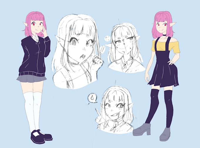 Design your original character for you by Dallasdontexist | Fiverr