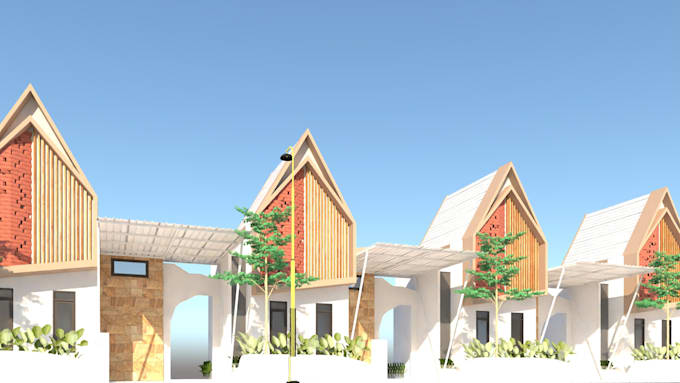 Scandi navia house design by Zuda_arch | Fiverr