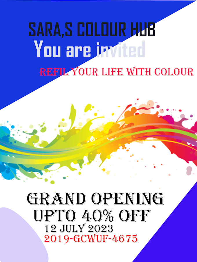 Design all categories of flyer professionally by Sara_muneer | Fiverr