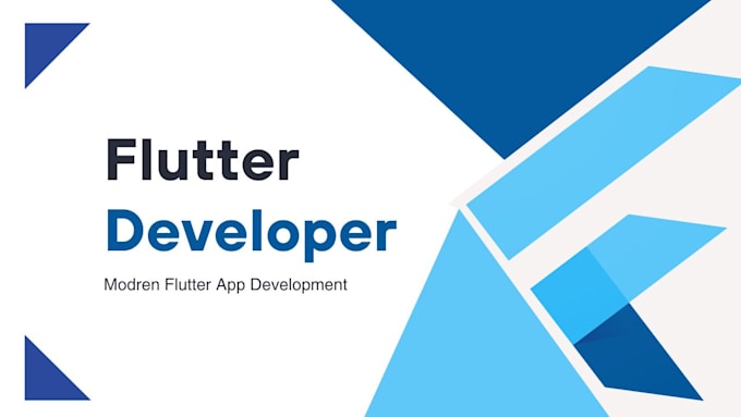 Build high quality flutter apps by Mudassarmalik87 | Fiverr