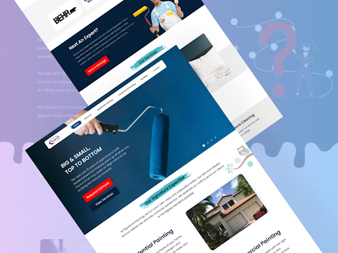 Interactive website ui ux or landing page ui ux by Dr_sunny6 | Fiverr
