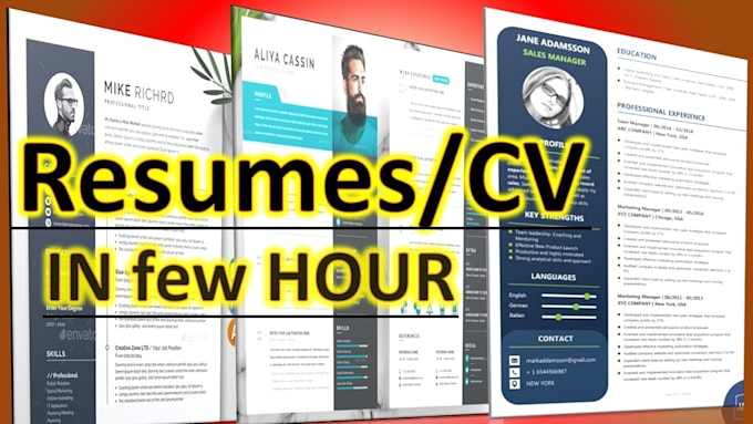Make resume cv, certificates, cards, qr codes, bar codes by ...