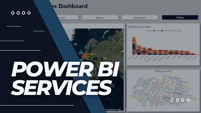Create interactive power bi dashboard and reports by Raohamzatariq | Fiverr