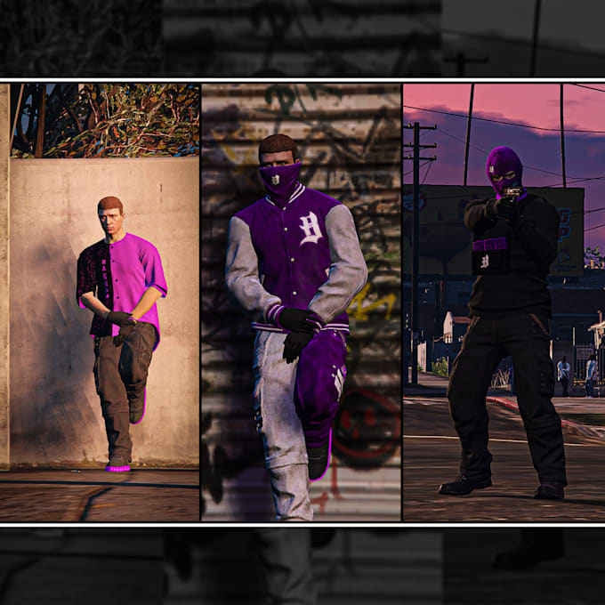 Create gang clothing for you in fivem by Mindoflovec | Fiverr
